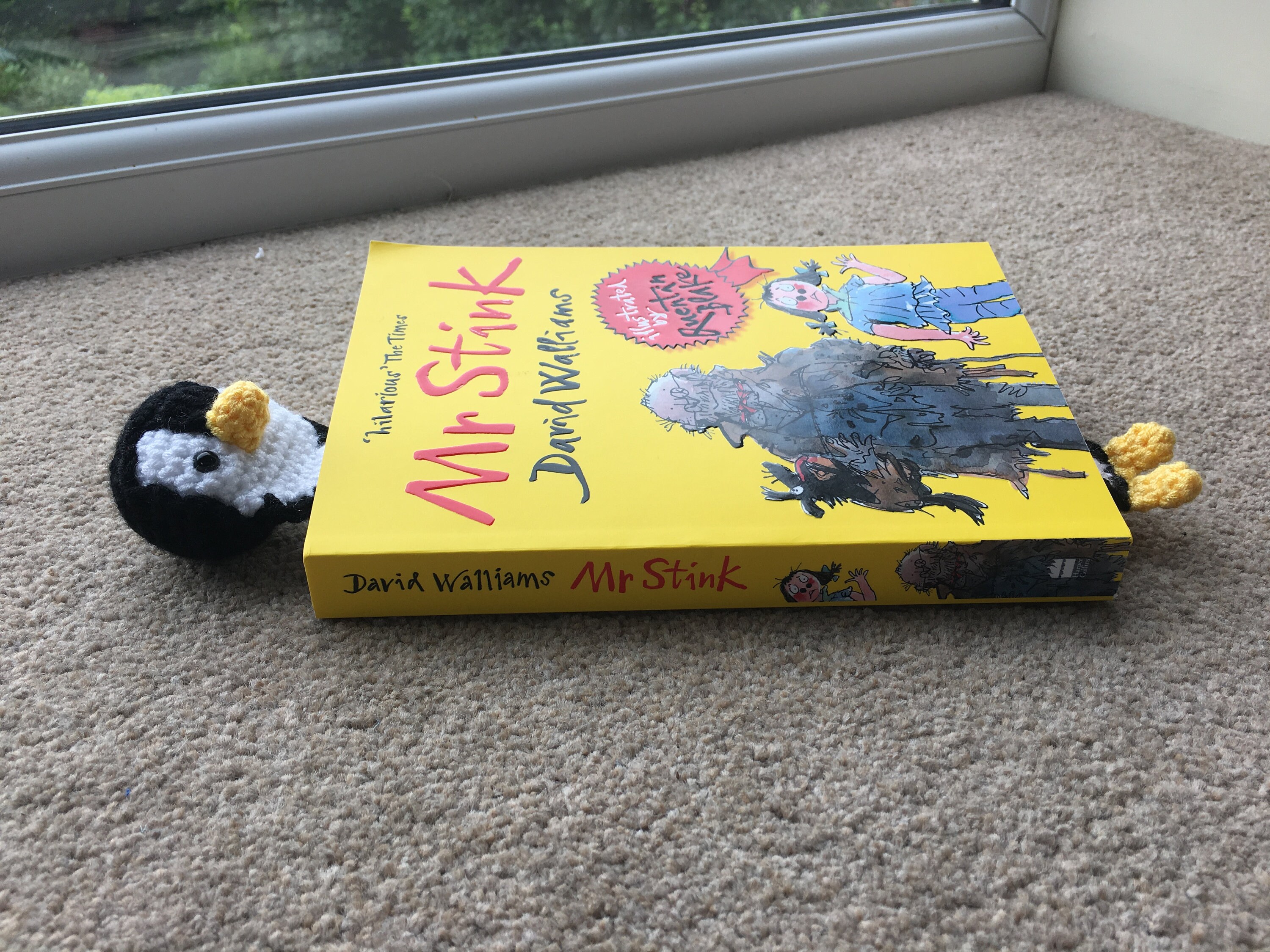 Squashed Penguin Bookmark Crochet Pattern - Etsy