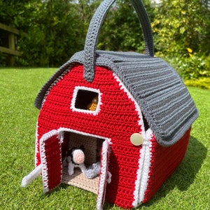 Farm Animals in a Barn Crochet Pattern - Etsy UK