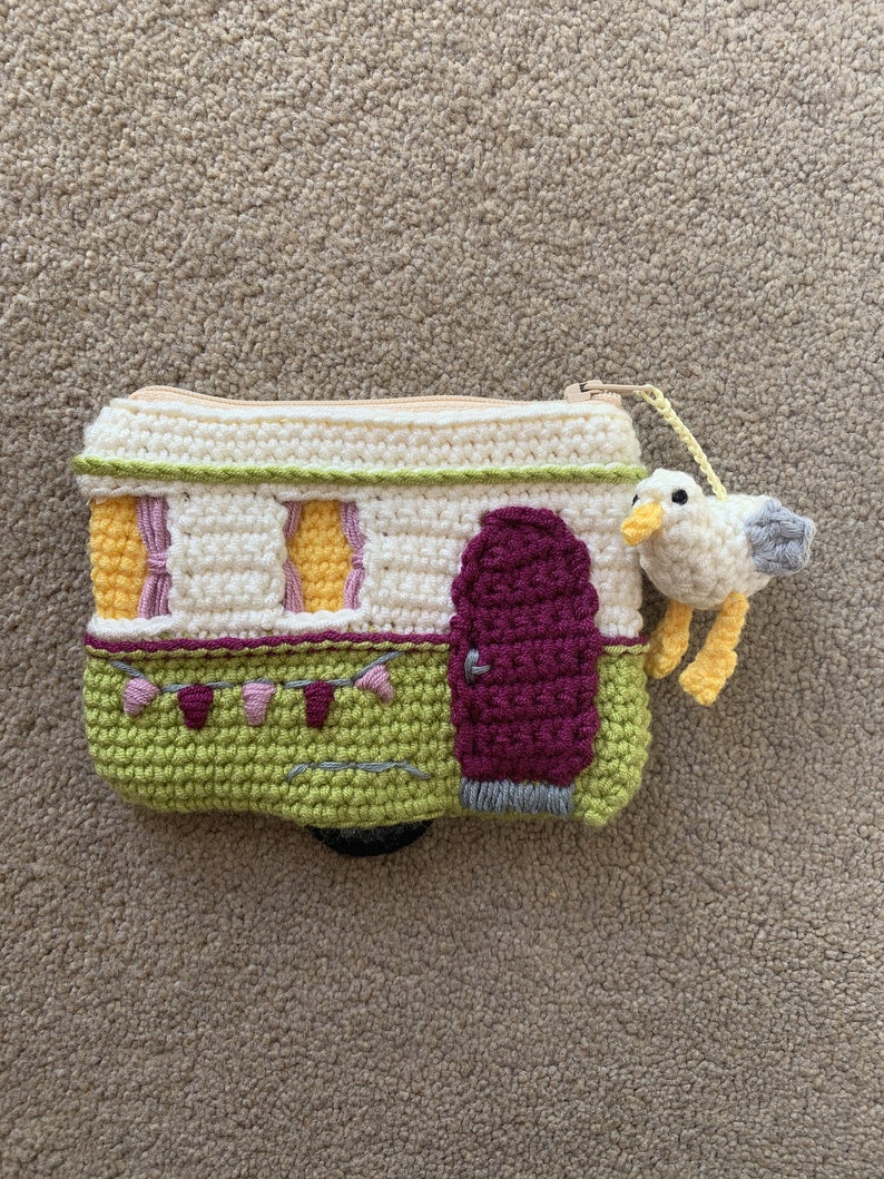 Caravan Zip Purse Crochet Pattern - Etsy UK