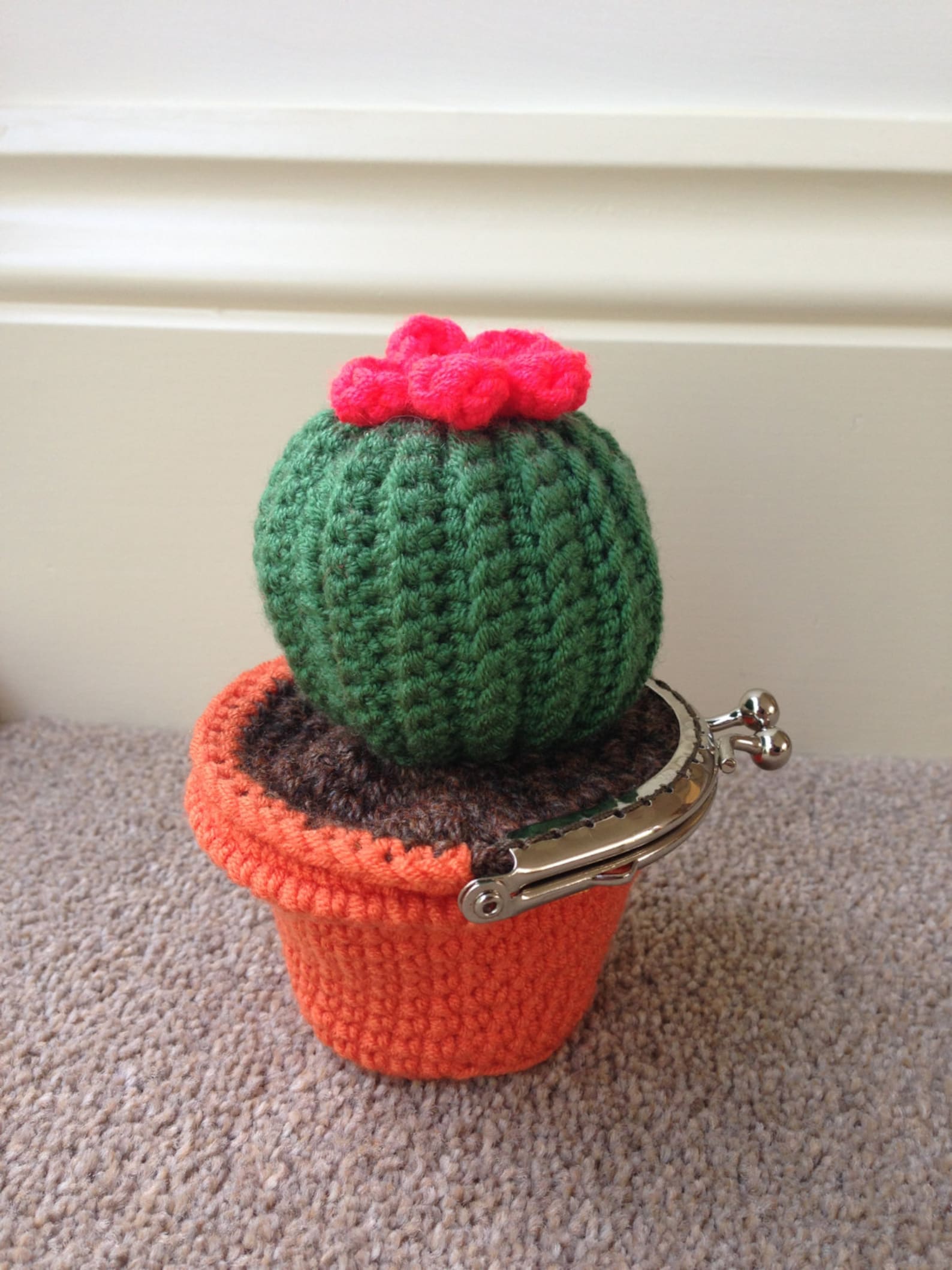 Cactus Coin Purse Crochet Pattern - Etsy