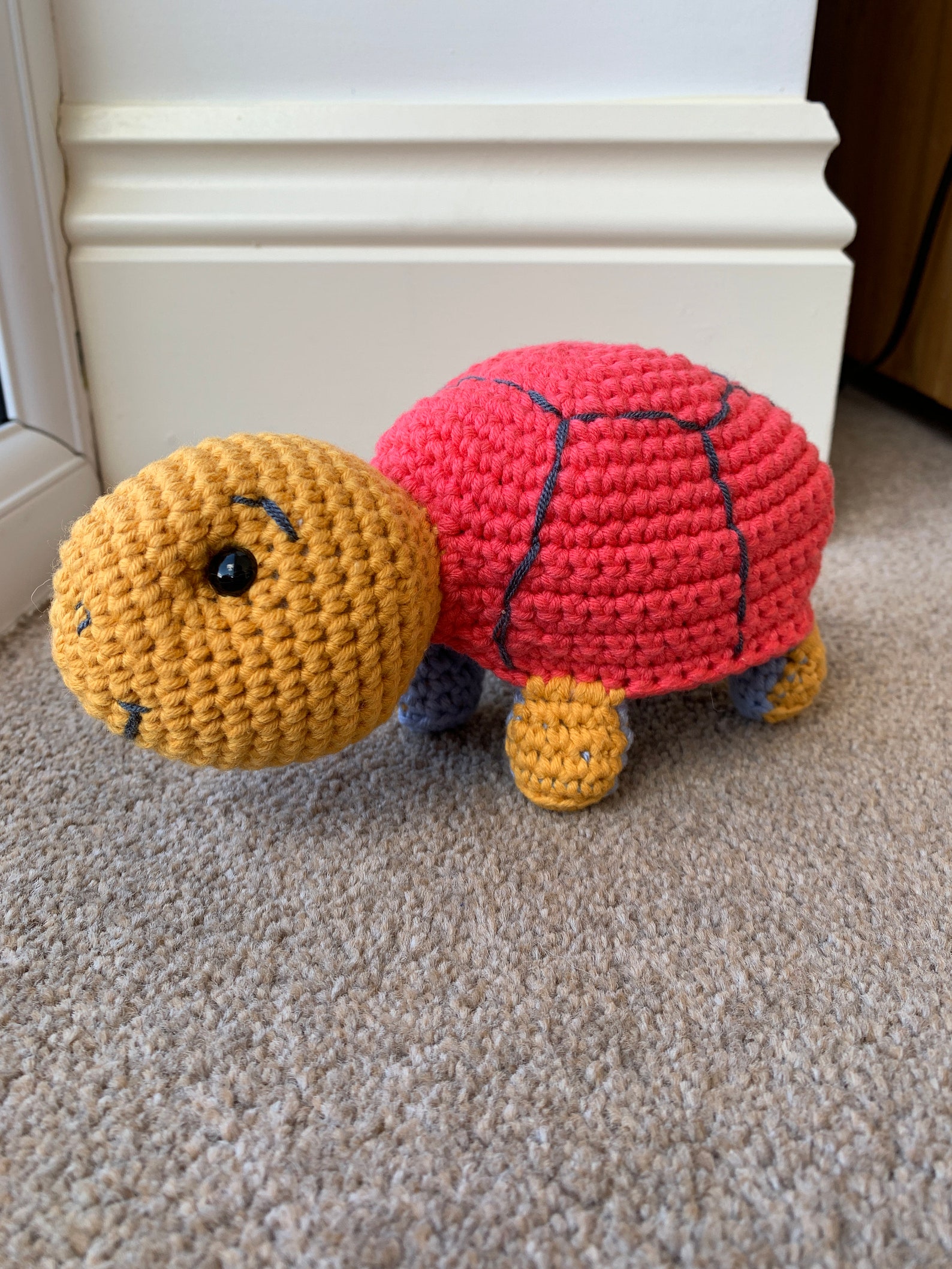 Flip Me: Reversible Happy / Sad Tortoise Crochet Pattern | Etsy