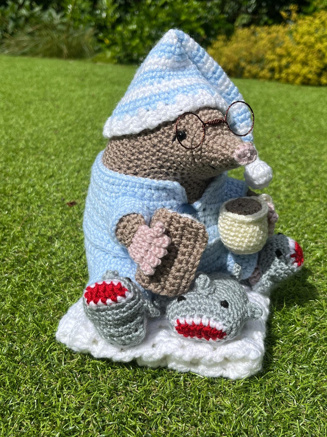Murphy the Sleepy Mole, Crochet Pattern - Etsy