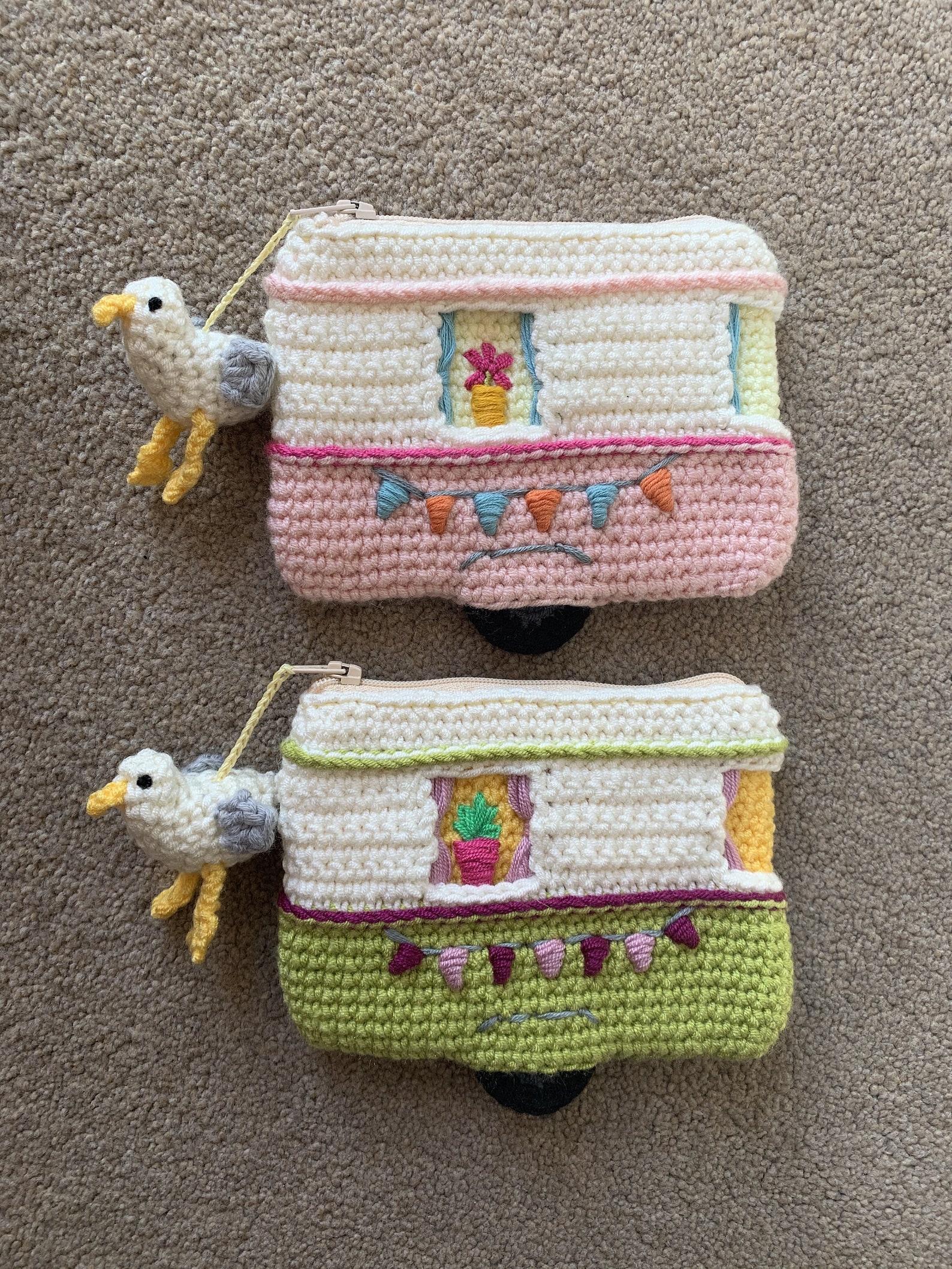 Caravan Zip Purse Crochet Pattern - Etsy