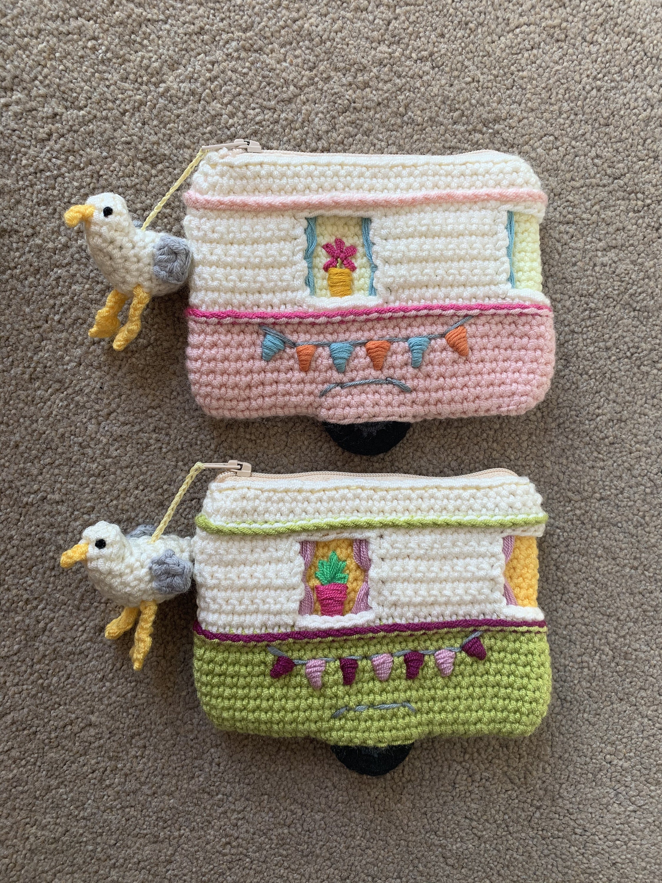 Caravan Zip Purse Crochet Pattern - Etsy