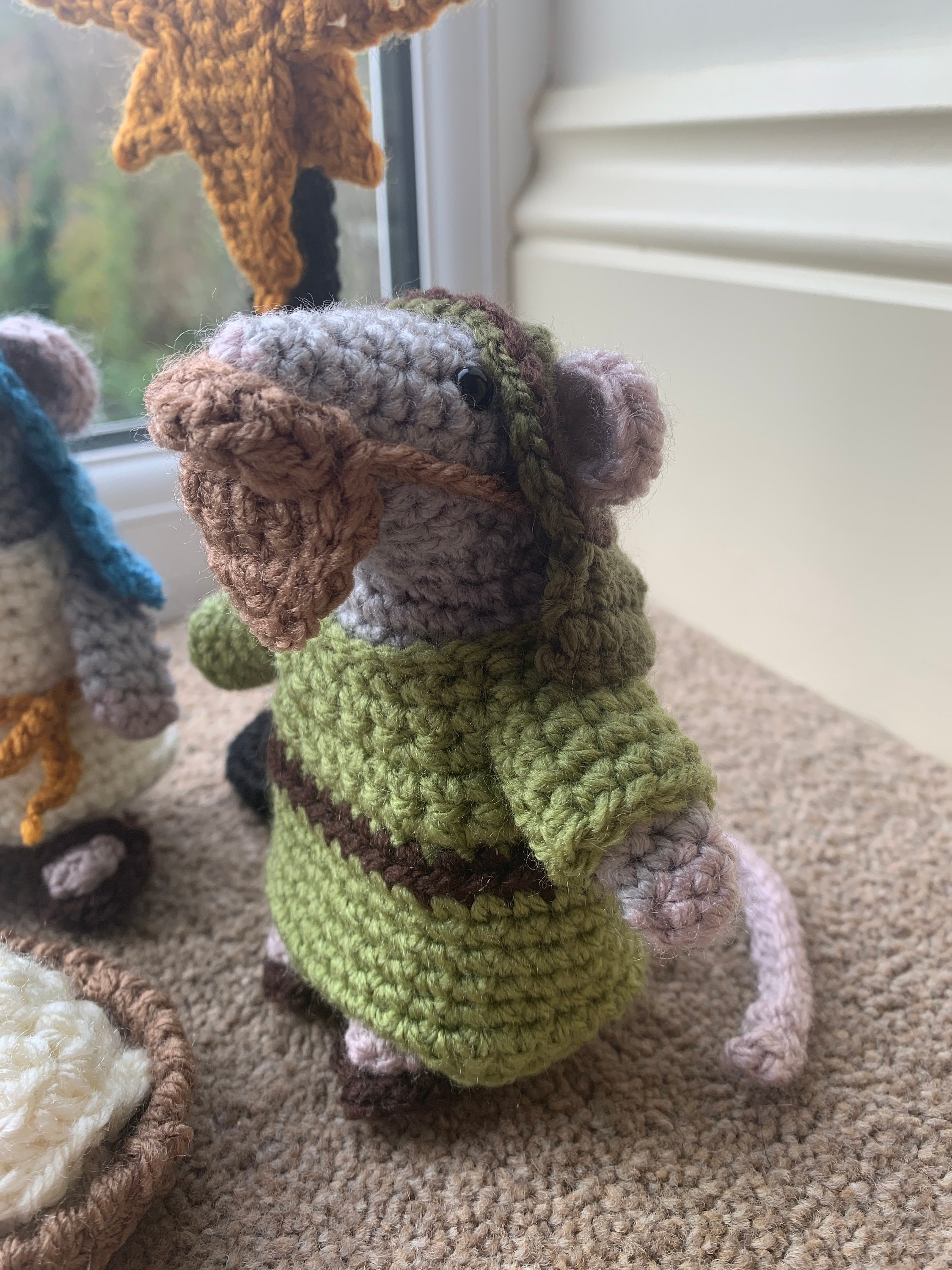 Nativity Mice Crochet Pattern - Etsy