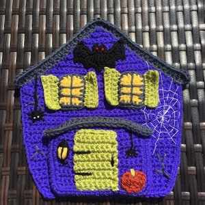 Ghost in a Haunted House Crochet Pattern - Etsy