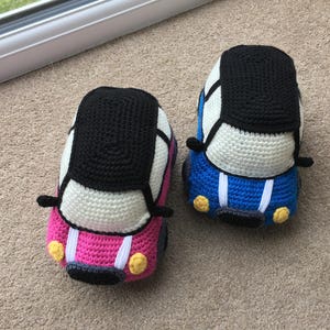 Mini Cooper Soft Toy Crochet Pattern - Etsy