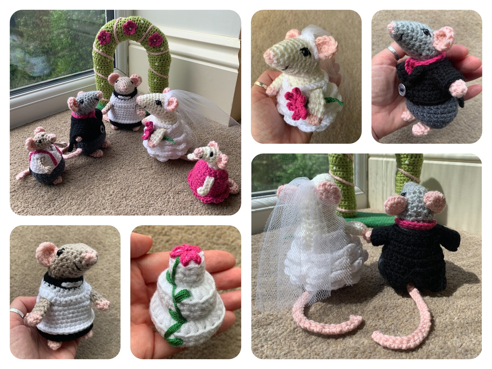 Wedding Mice Crochet Pattern - Etsy