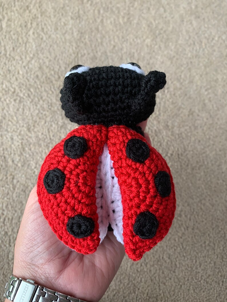 Ladybird in a Leaf Sleeping Bag Crochet Pattern | Etsy