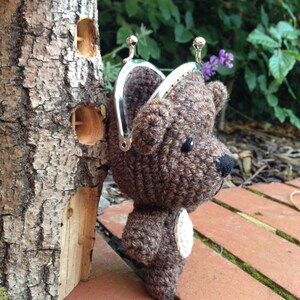 Teddy Bear Coin Purse Crochet Pattern - Etsy
