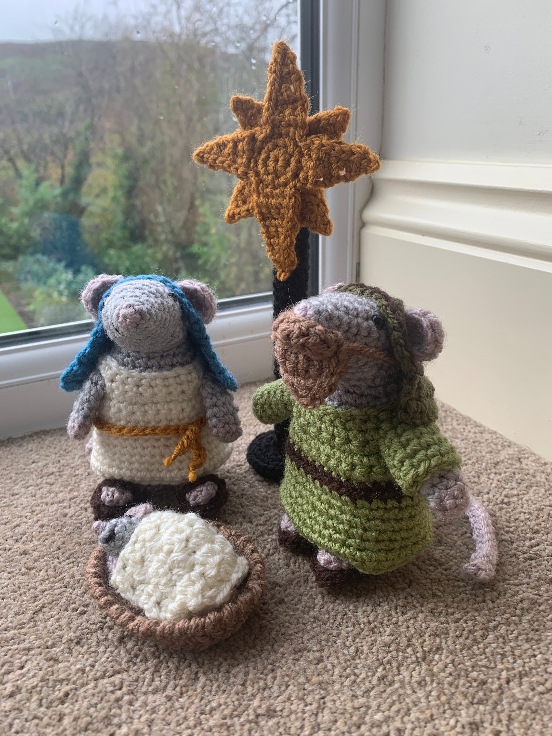 Nativity Mice Crochet Pattern - Etsy