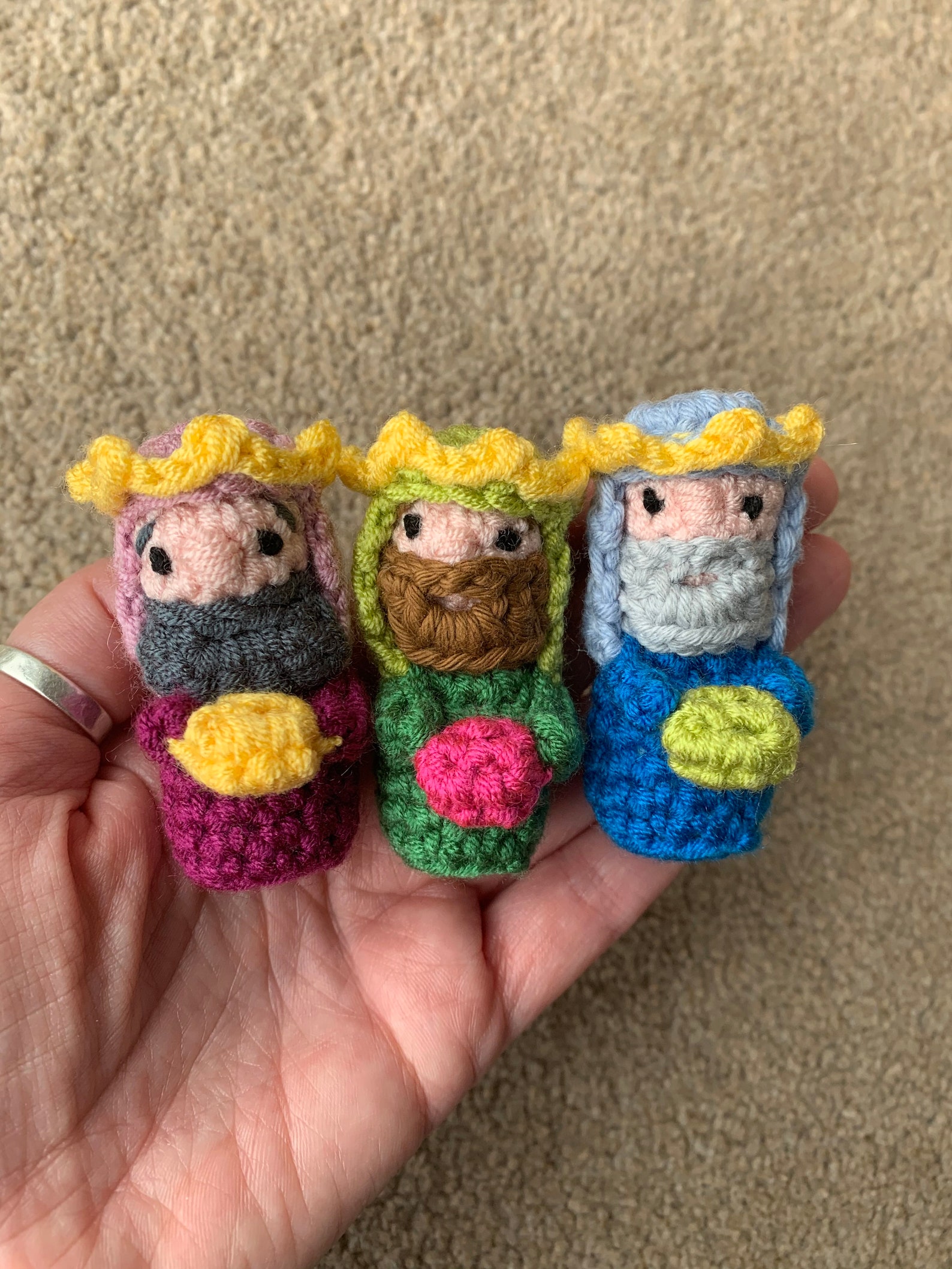 Small & Simple Nativity Set Crochet Pattern | Etsy UK