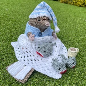 Murphy the Sleepy Mole, Crochet Pattern - Etsy