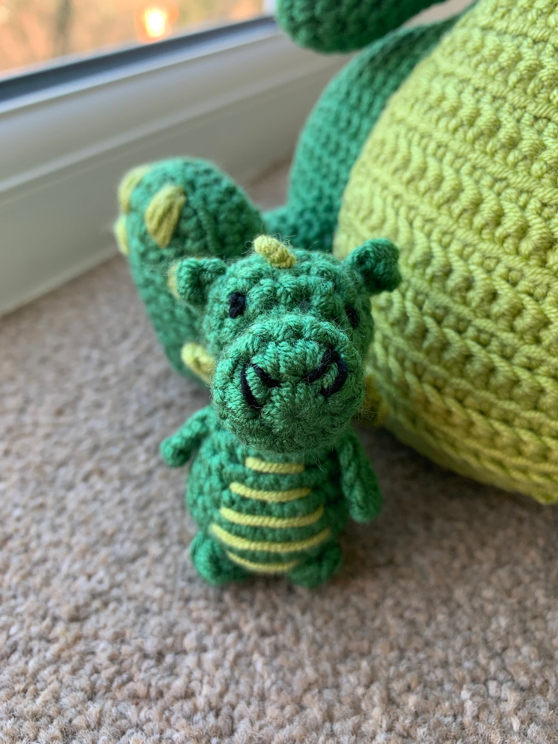 Dragon with Hatching Baby Crochet Pattern | Etsy