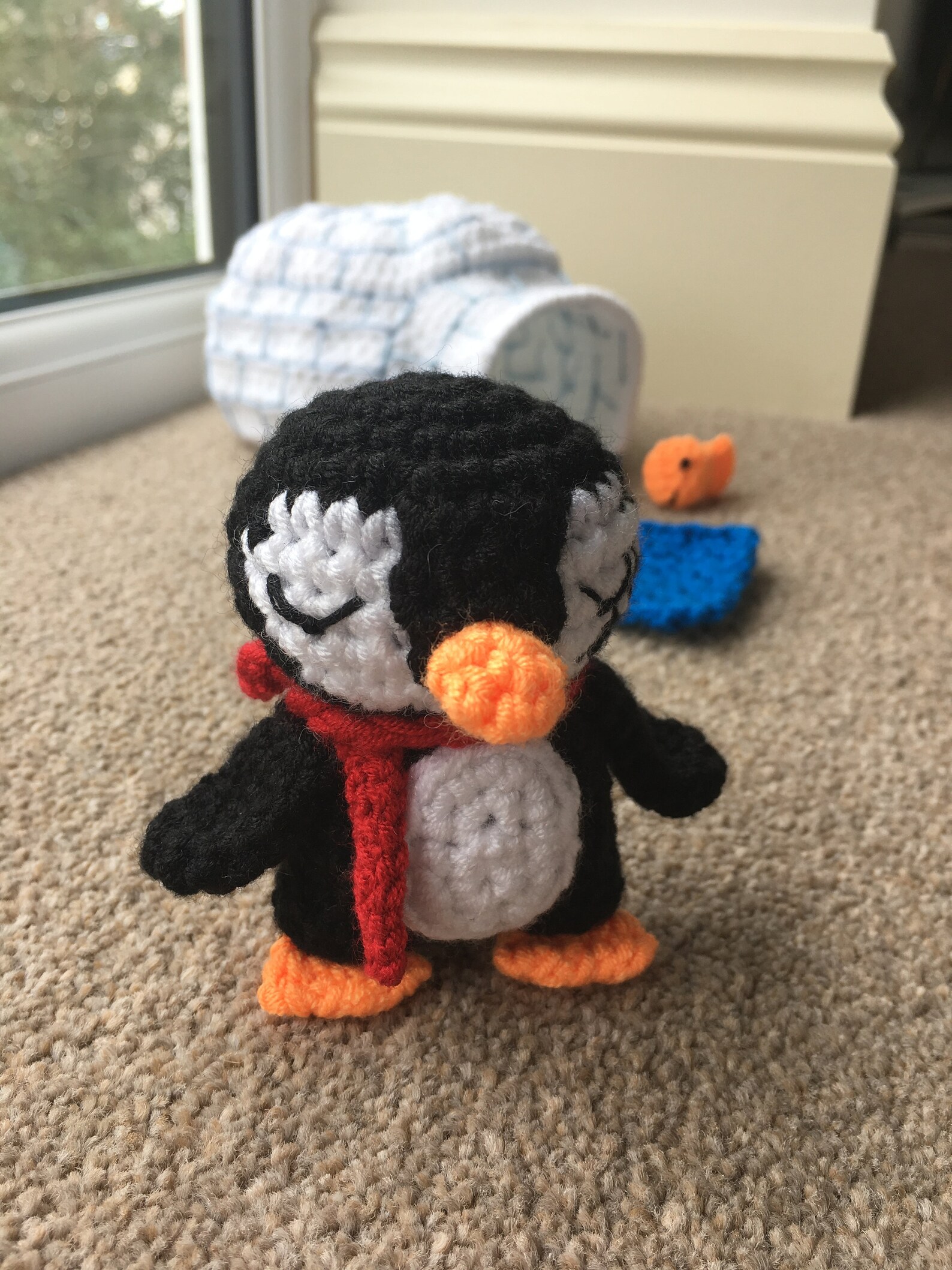 Penguin & Igloo Playset Crochet Pattern - Etsy Canada