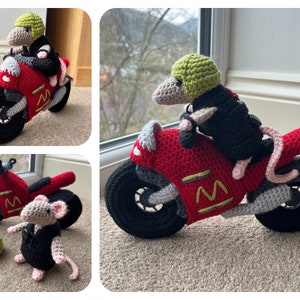 Crochet Motorcycle - Etsy
