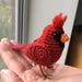 Lifelike Cardinal Bird Crochet Pattern - Etsy
