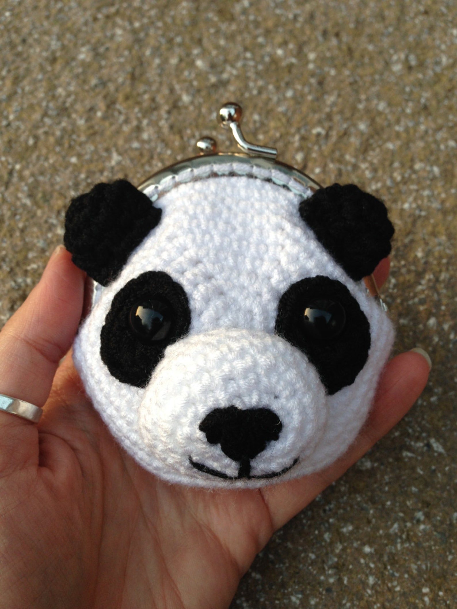 Panda Coin Purse Crochet Pattern - Etsy