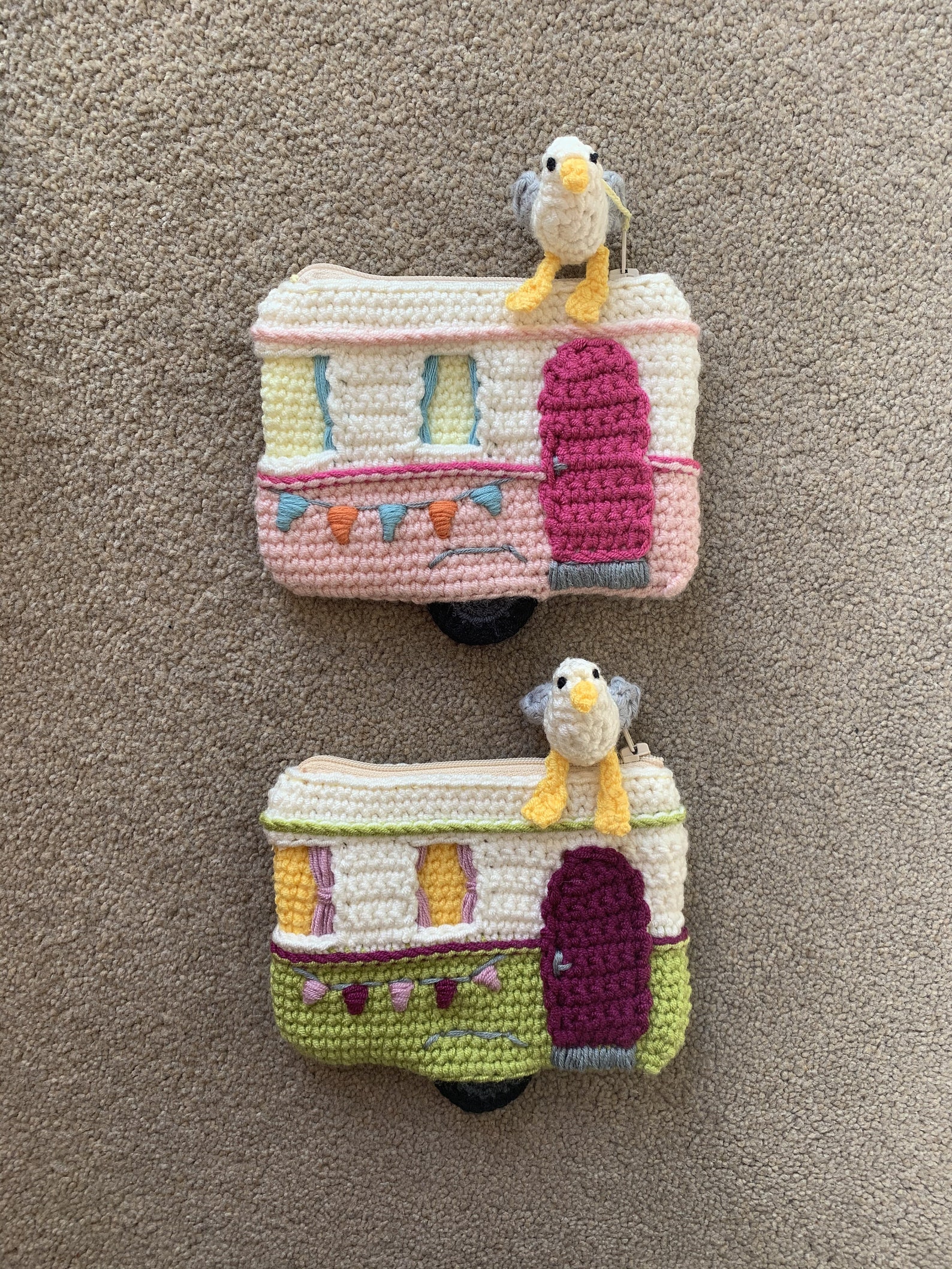 Caravan Zip Purse Crochet Pattern - Etsy