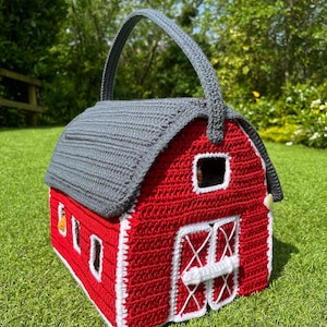 Farm Animals in a Barn Crochet Pattern - Etsy