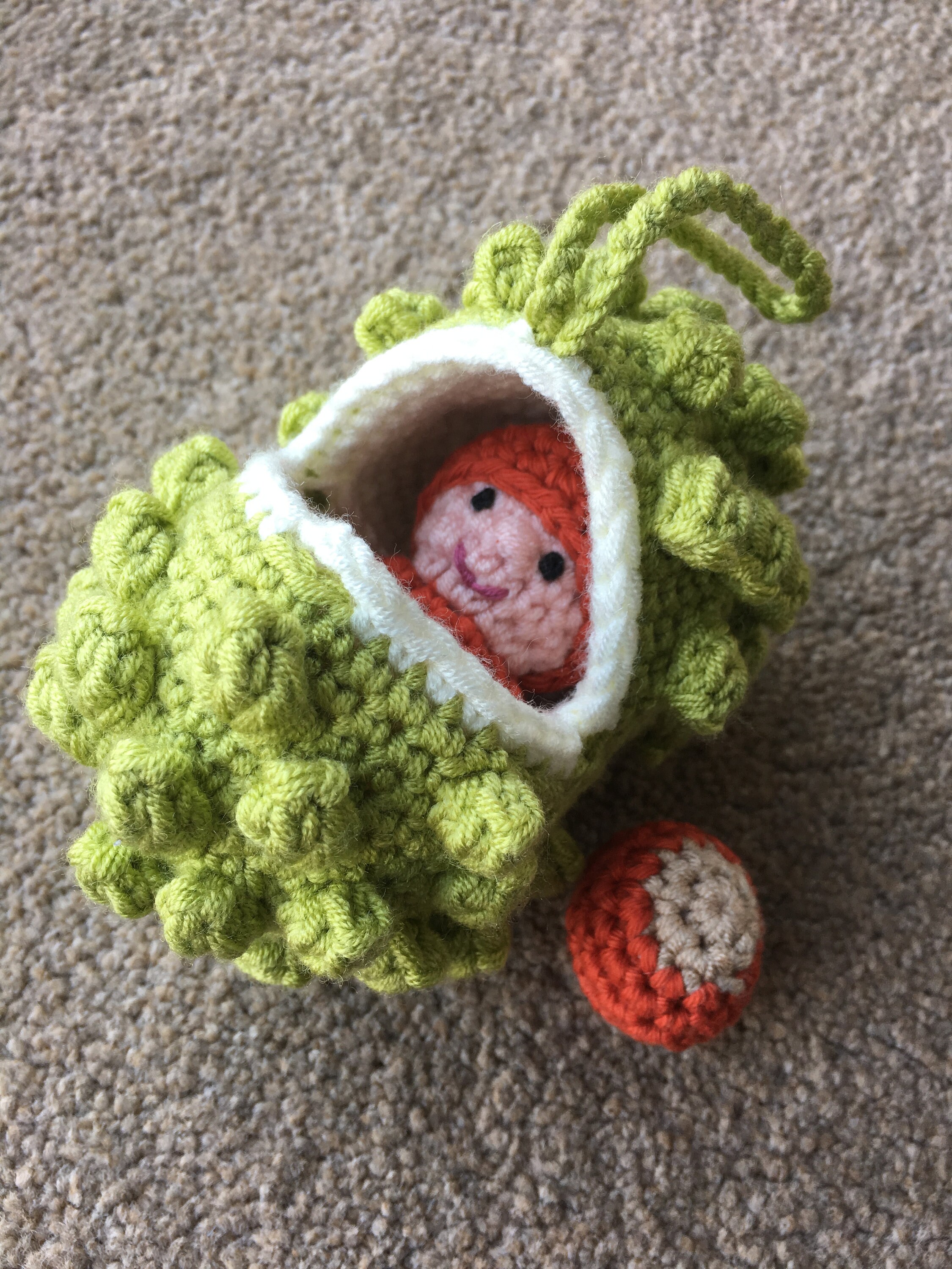 3 PATTERN BUNDLE Acorn Toadstool & Conker Shell Pocket Pal - Etsy