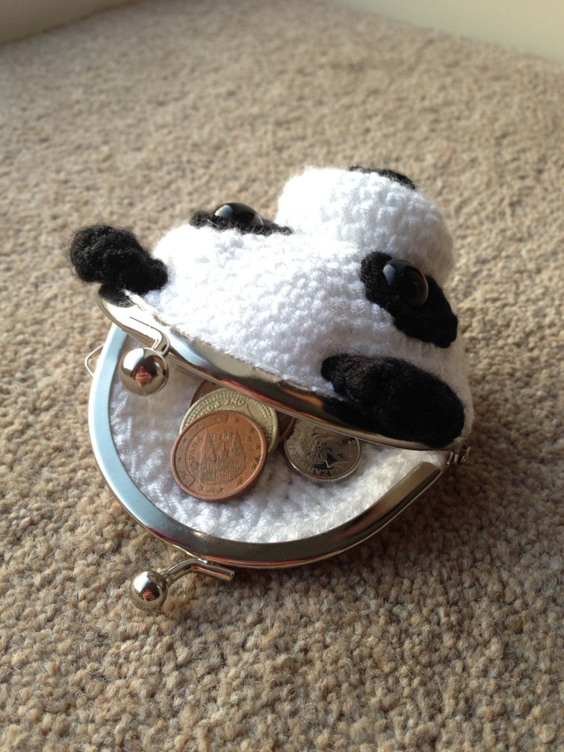 Panda Coin Purse Crochet Pattern - Etsy