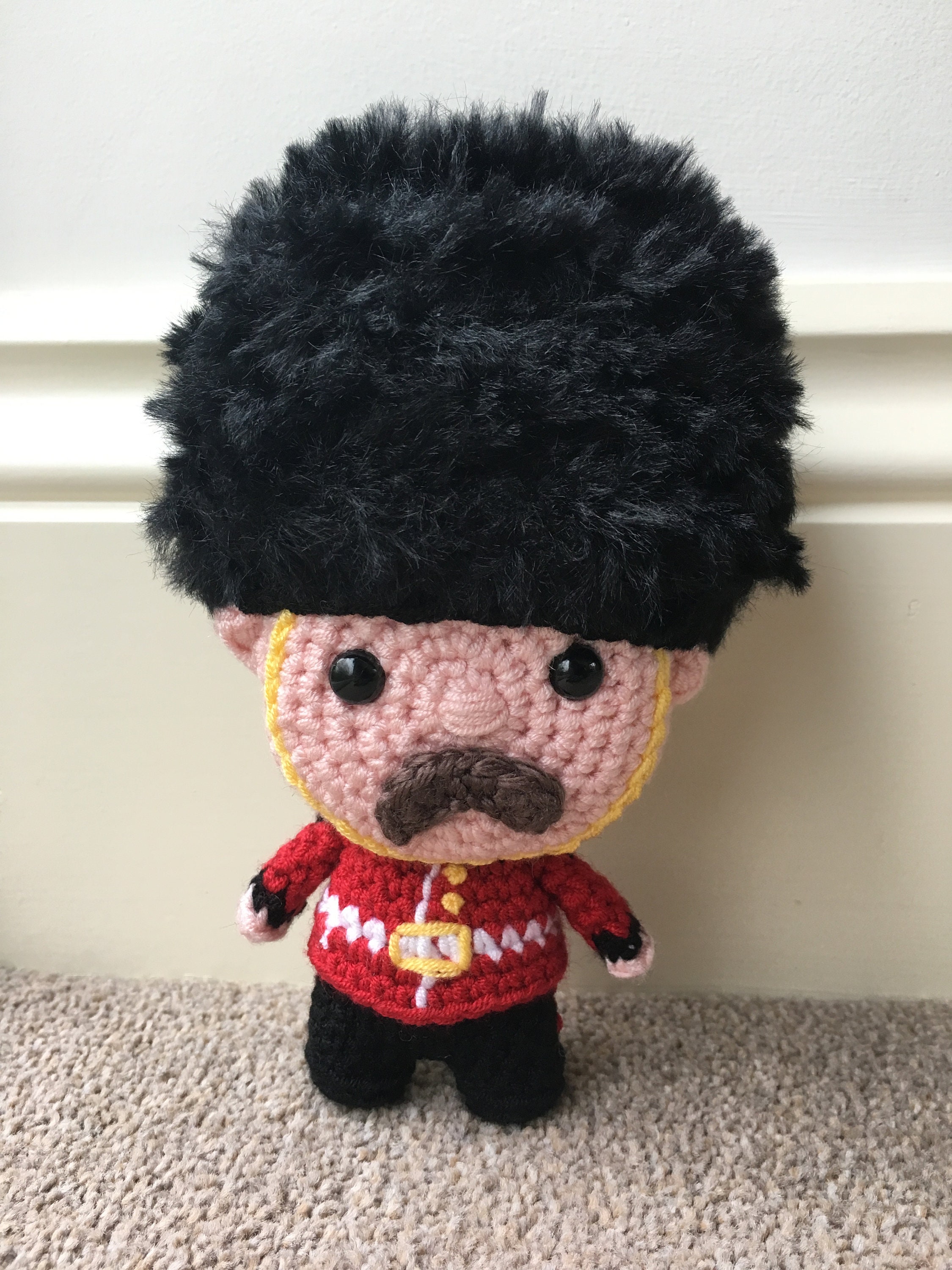 Queen's Guardsman Soldier Crochet Pattern | Etsy