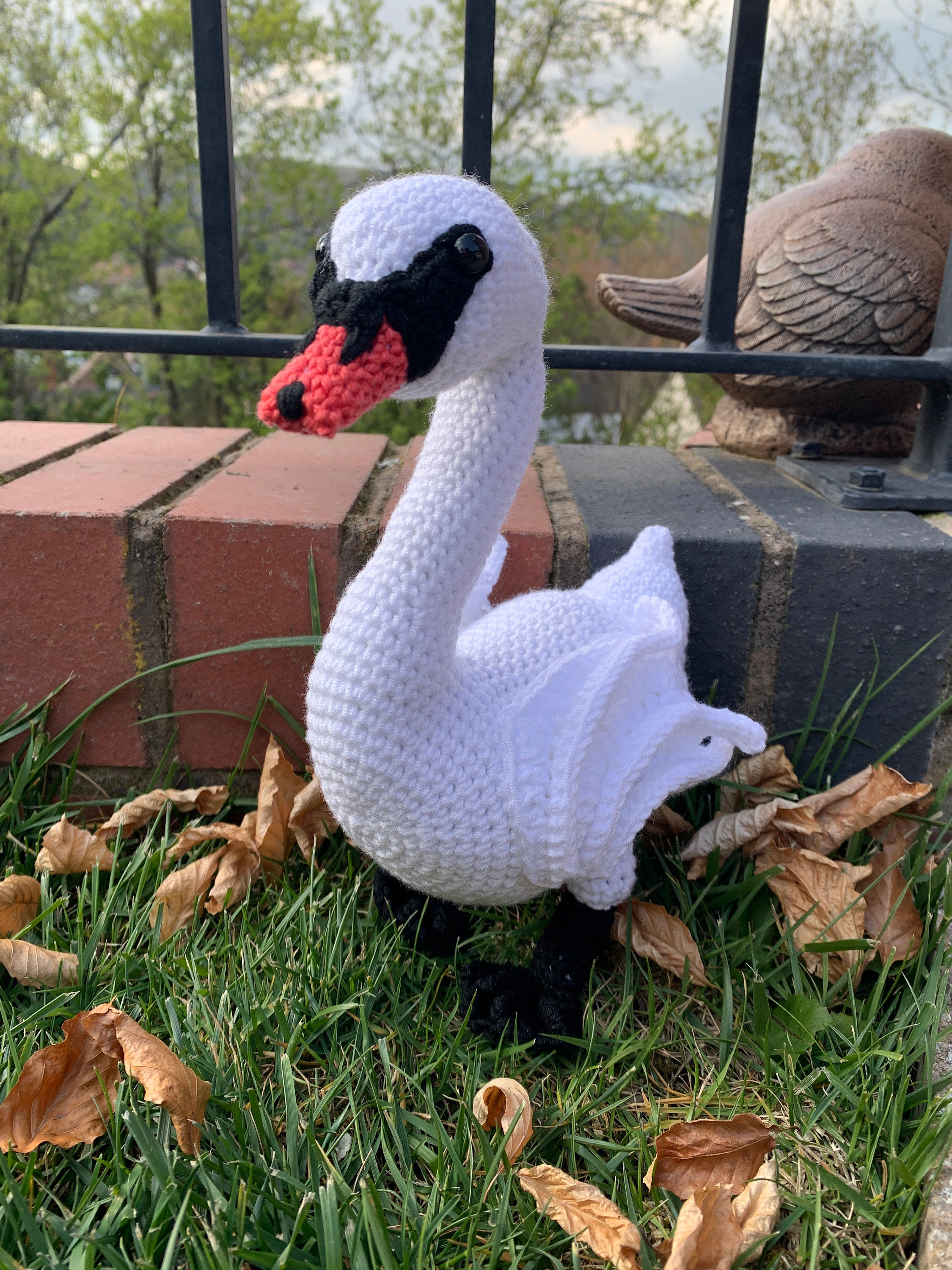 Swan With Hatching Cygnet Crochet Pattern - Etsy UK