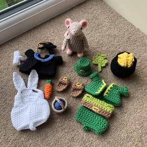 Celebration Mousefits, Graduation, Easter Bunny & Leprechaun Outfits ...