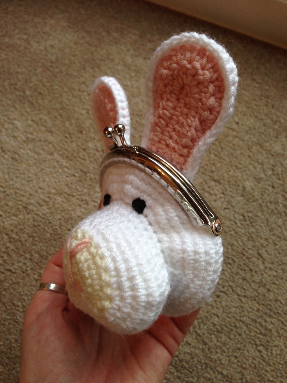 Rabbit Coin Purse Crochet Pattern - Etsy