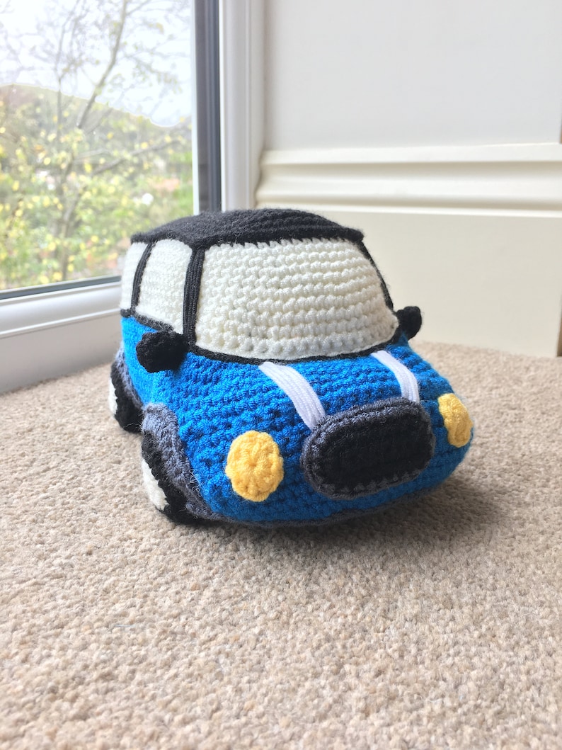 Mini Cooper Soft Toy Crochet Pattern - Etsy Canada
