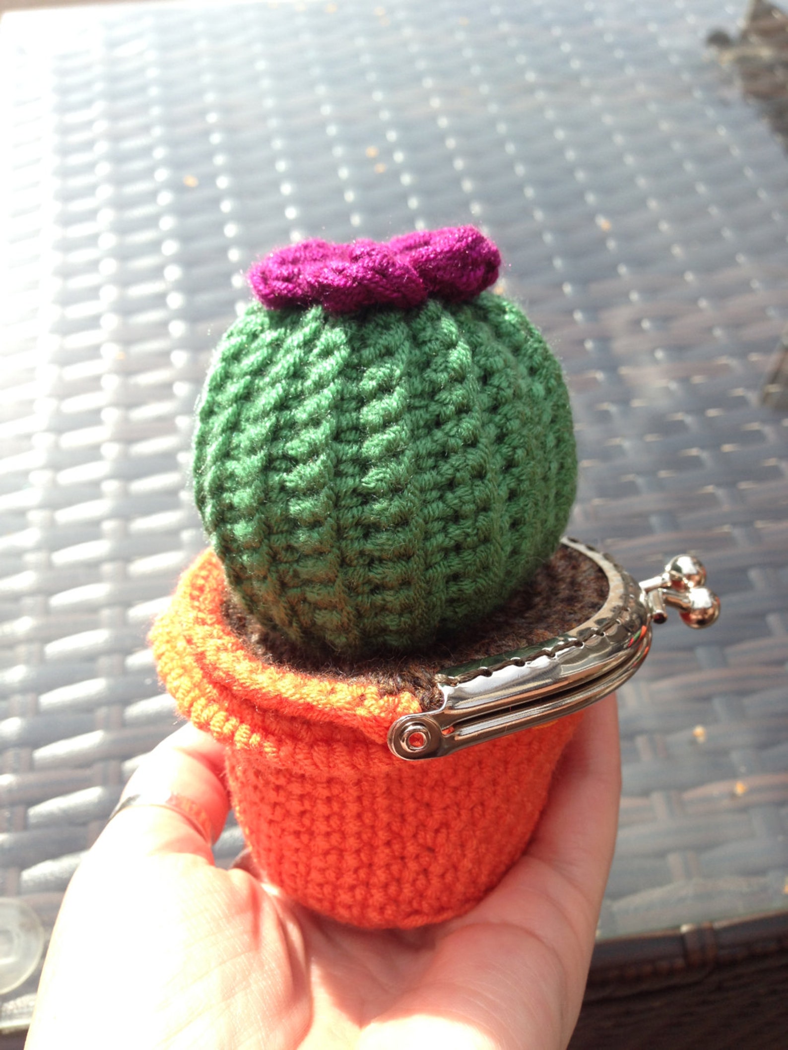Cactus Coin Purse Crochet Pattern - Etsy