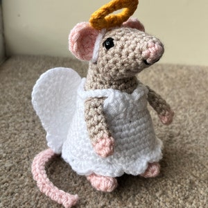 Christmas Mousefits, Tree, Angel & Pudding Outfits Crochet Pattern - Etsy