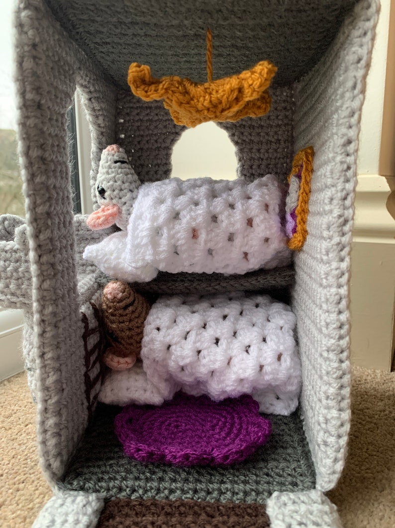 Royal Mice in a Castle Crochet Pattern - Etsy UK