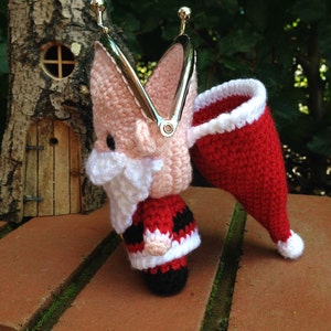 Santa Coin Purse Crochet Pattern - Etsy