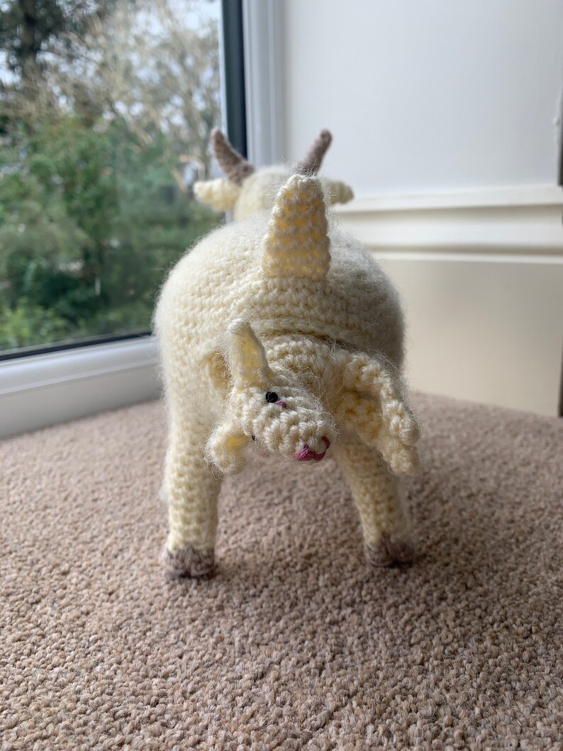 Goat With Kid Crochet Pattern - Etsy