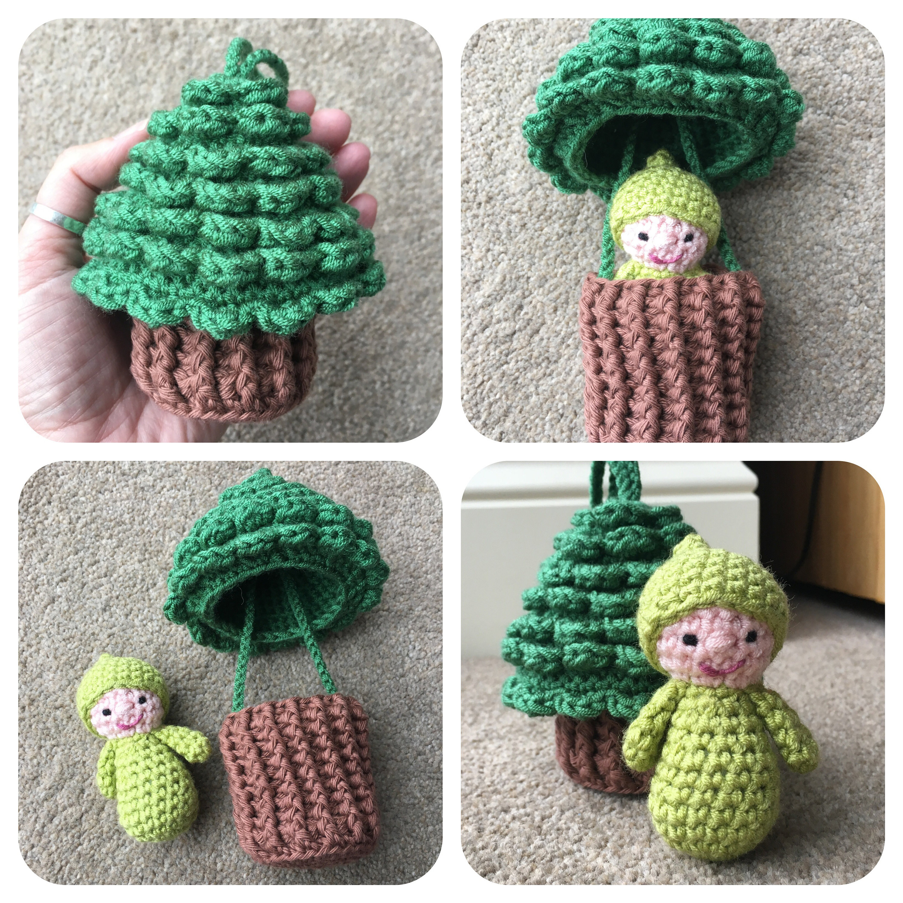 Tree Pocket Pal Crochet Pattern - Etsy