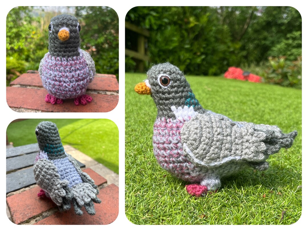 Pippin the Pigeon Crochet Pattern - Etsy