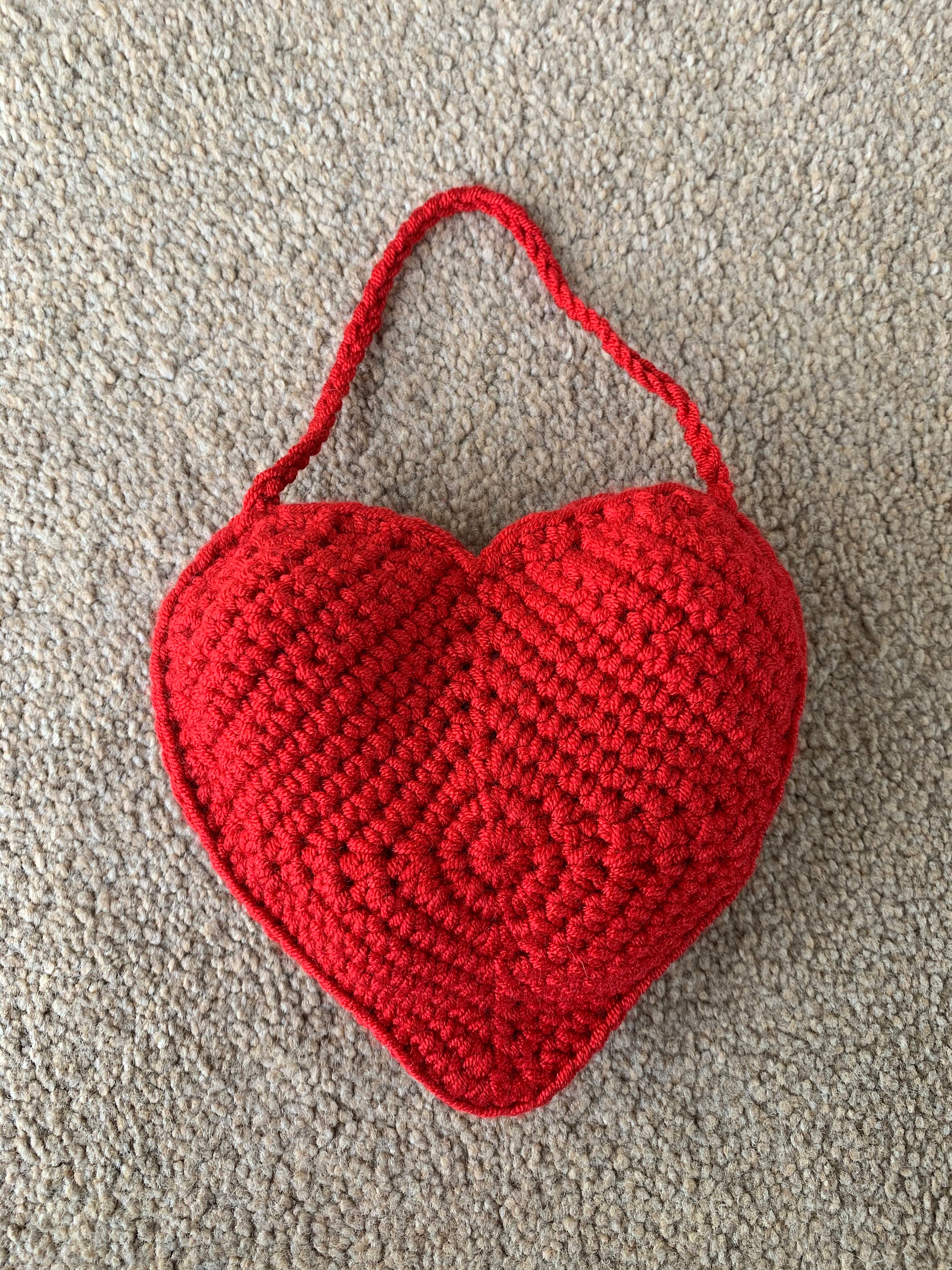 Heart Pocket Pal Crochet Pattern - Etsy
