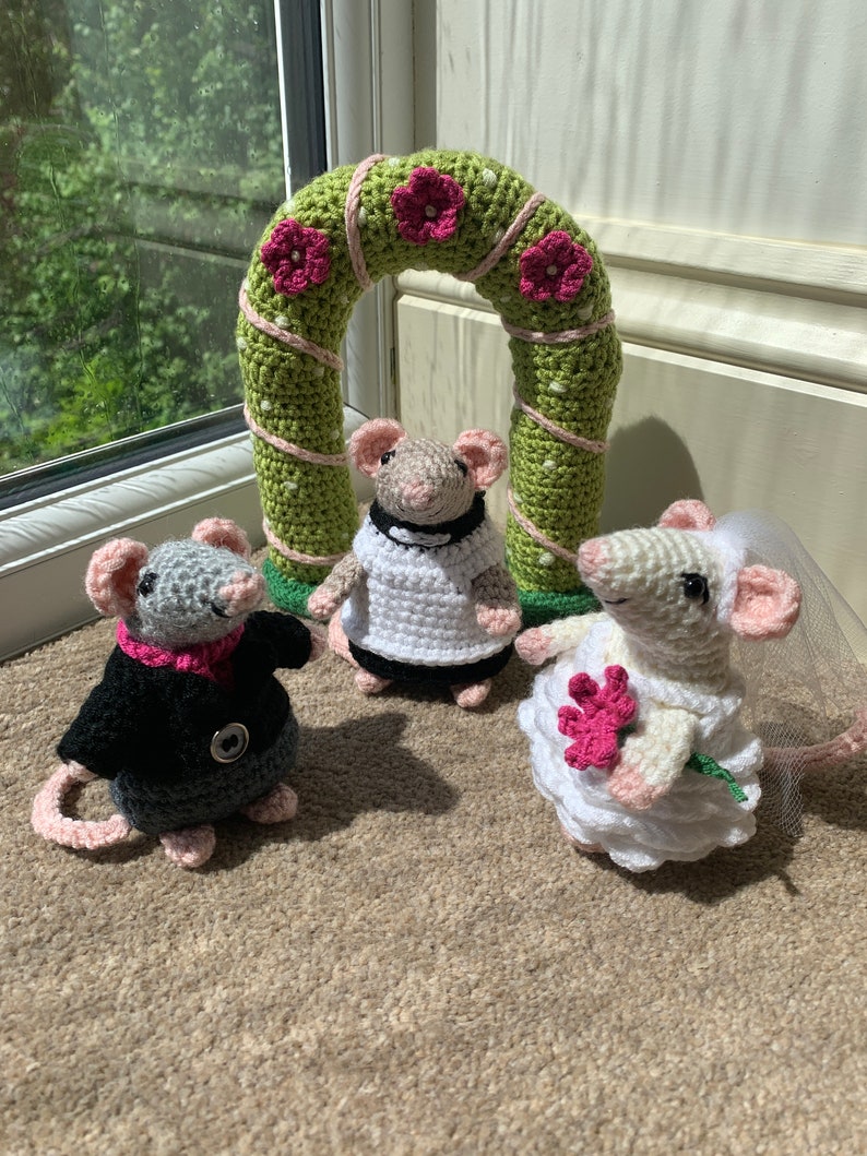 Wedding Mice Crochet Pattern - Etsy