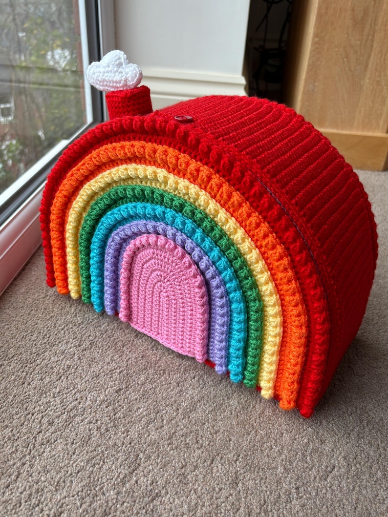 Rainbow House Fairy Crochet Pattern - Etsy