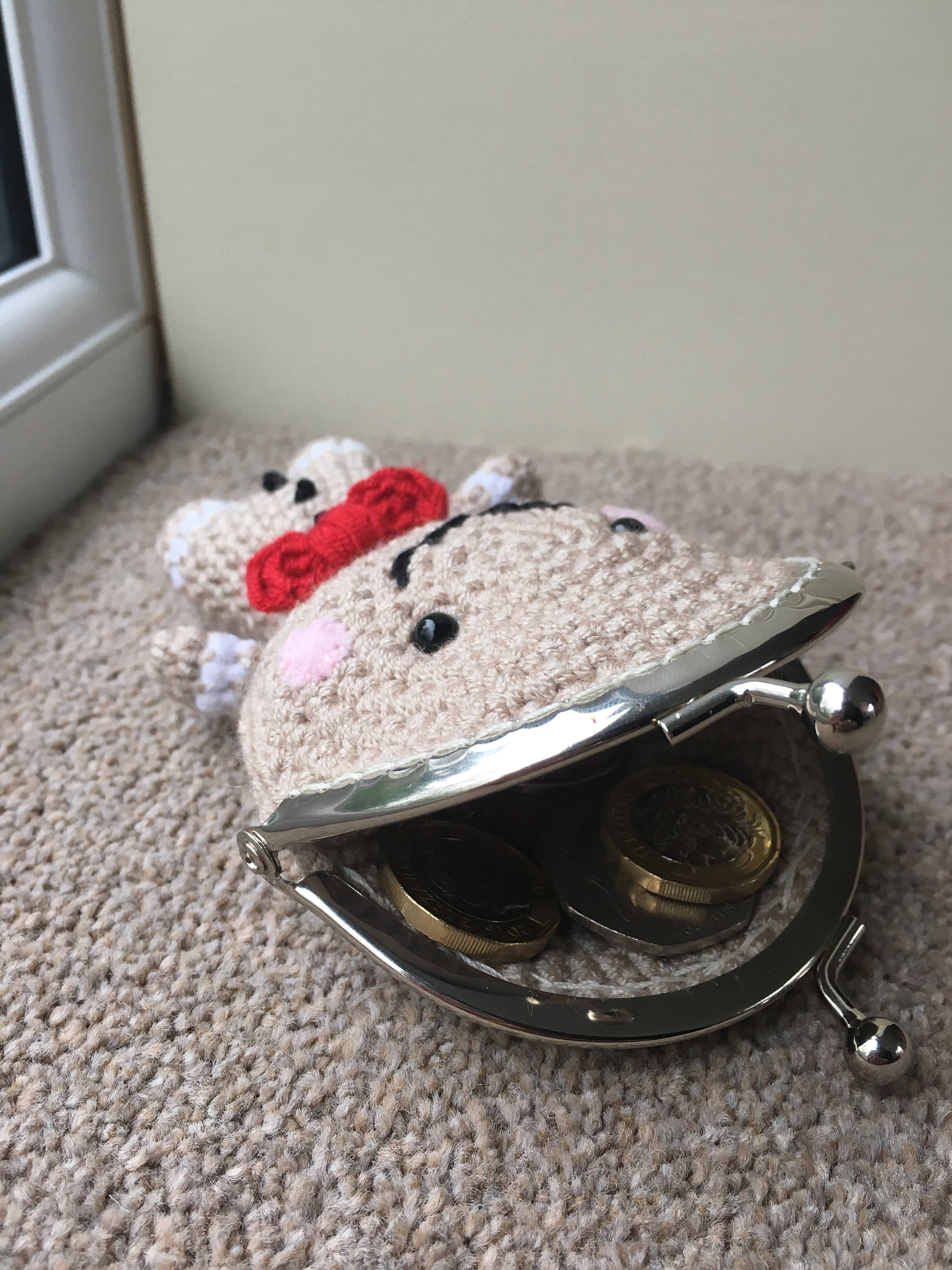 Gingerbread Man Coin Purse Crochet Pattern - Etsy