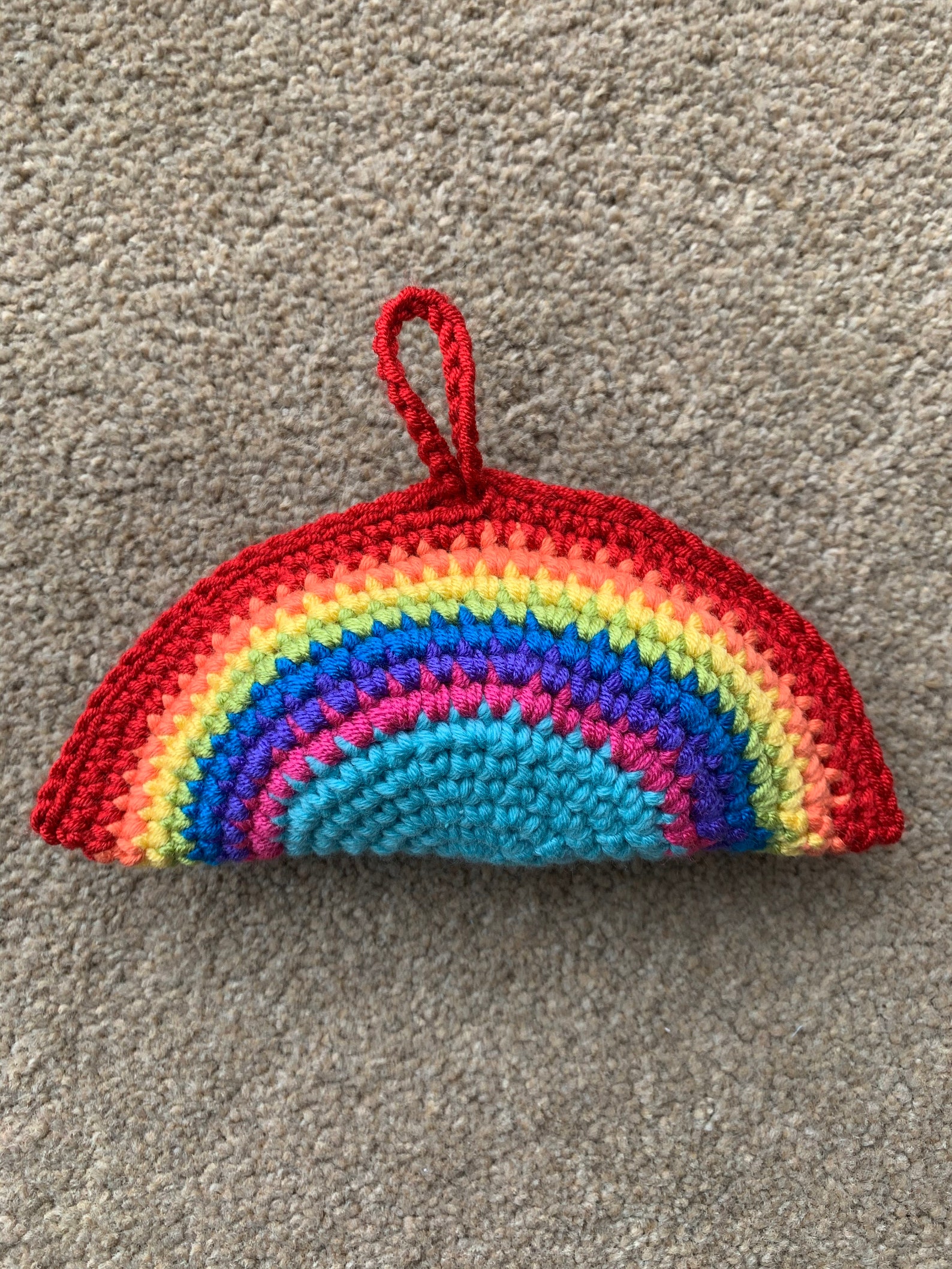 Rainbow Pocket Pal Crochet Pattern - Etsy