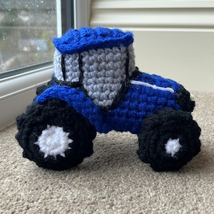 Small Tractor Crochet Pattern - Etsy