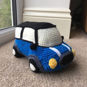 Mini Cooper Soft Toy Crochet Pattern - Etsy