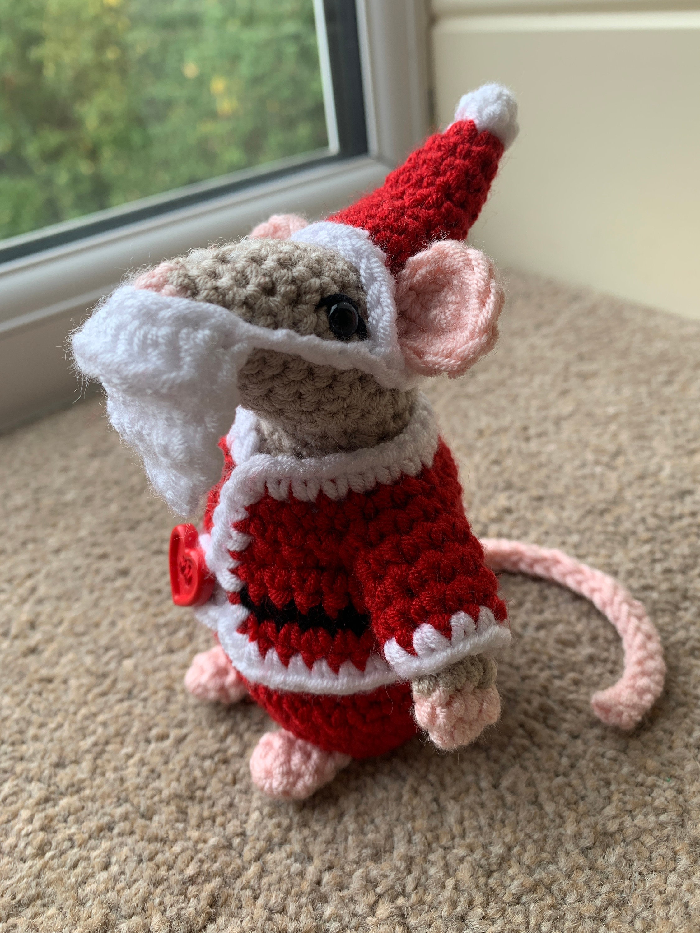 Christmas Mice Tree & Sleigh Crochet Pattern - Etsy