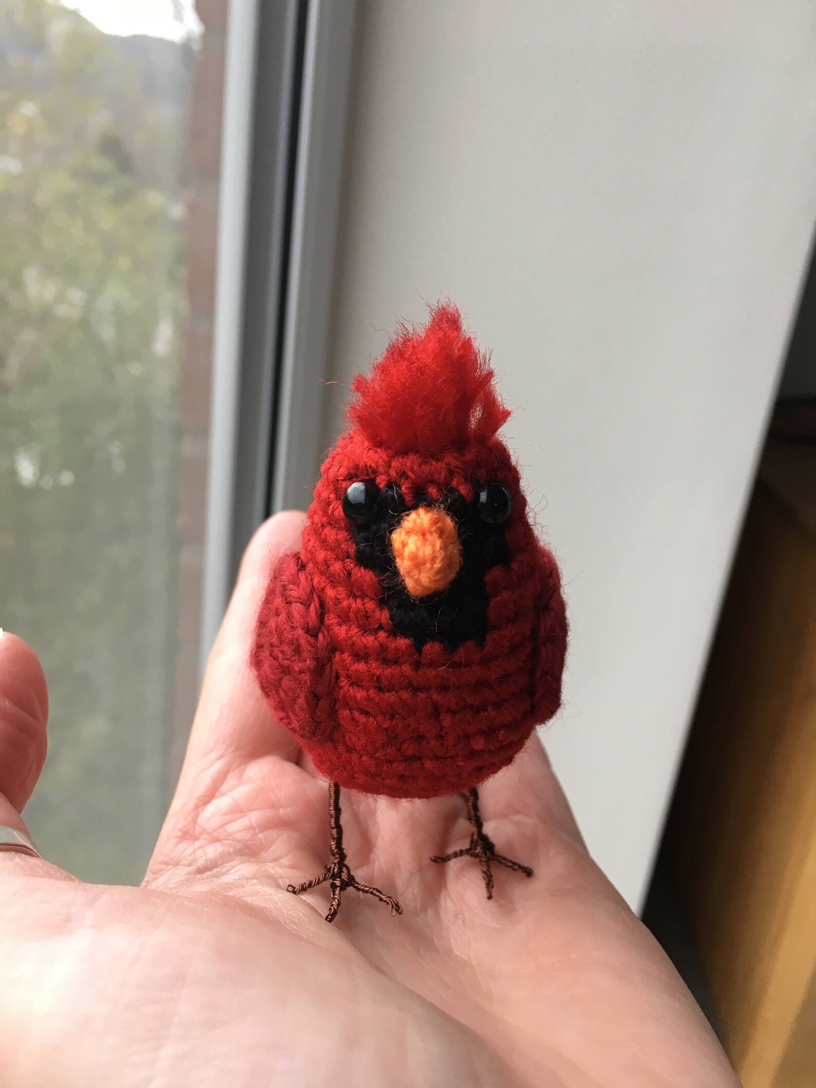 Lifelike Cardinal Bird Crochet Pattern | Etsy