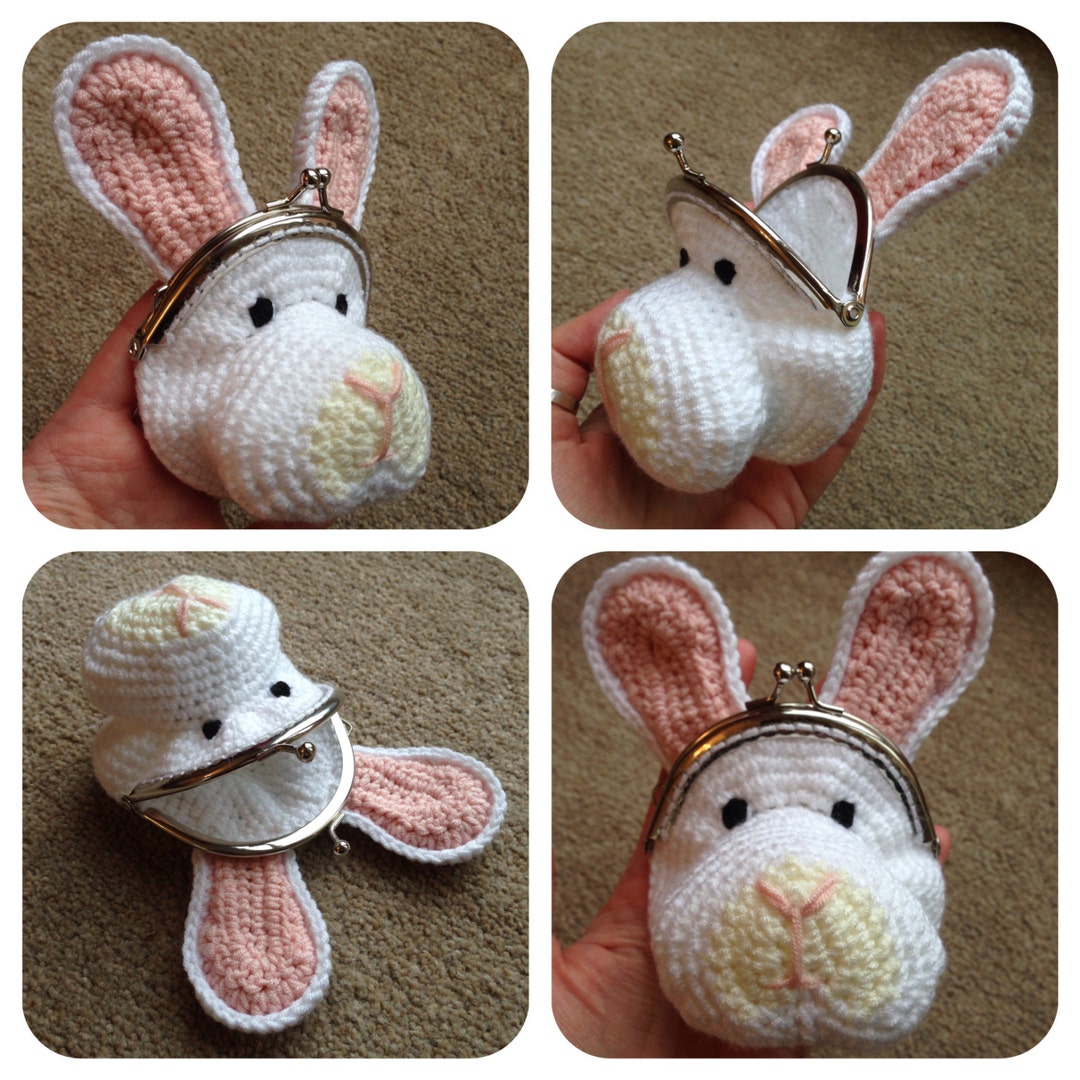 Rabbit Coin Purse Crochet Pattern - Etsy