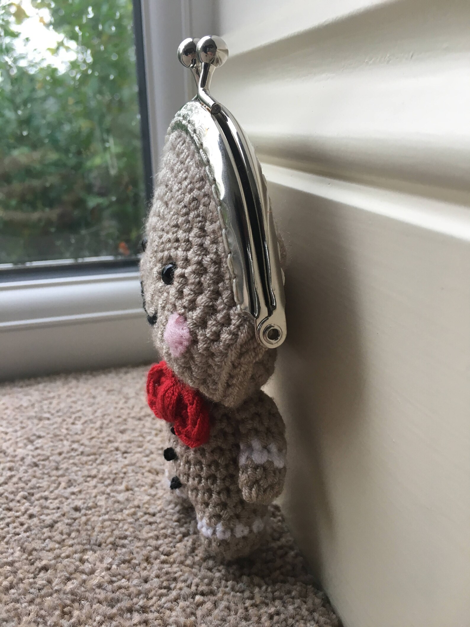 Gingerbread Man Coin Purse Crochet Pattern - Etsy