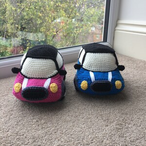Mini Cooper Soft Toy Crochet Pattern - Etsy